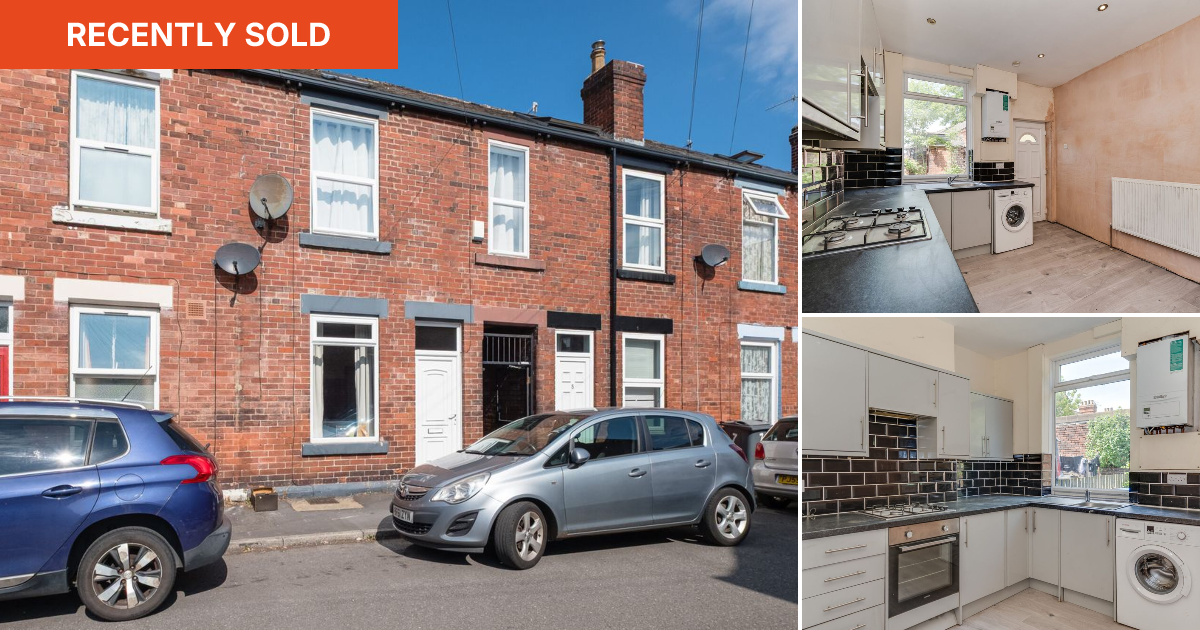 3 bed terraced house for sale in Molloy Street, Meersbrook, S8 ...